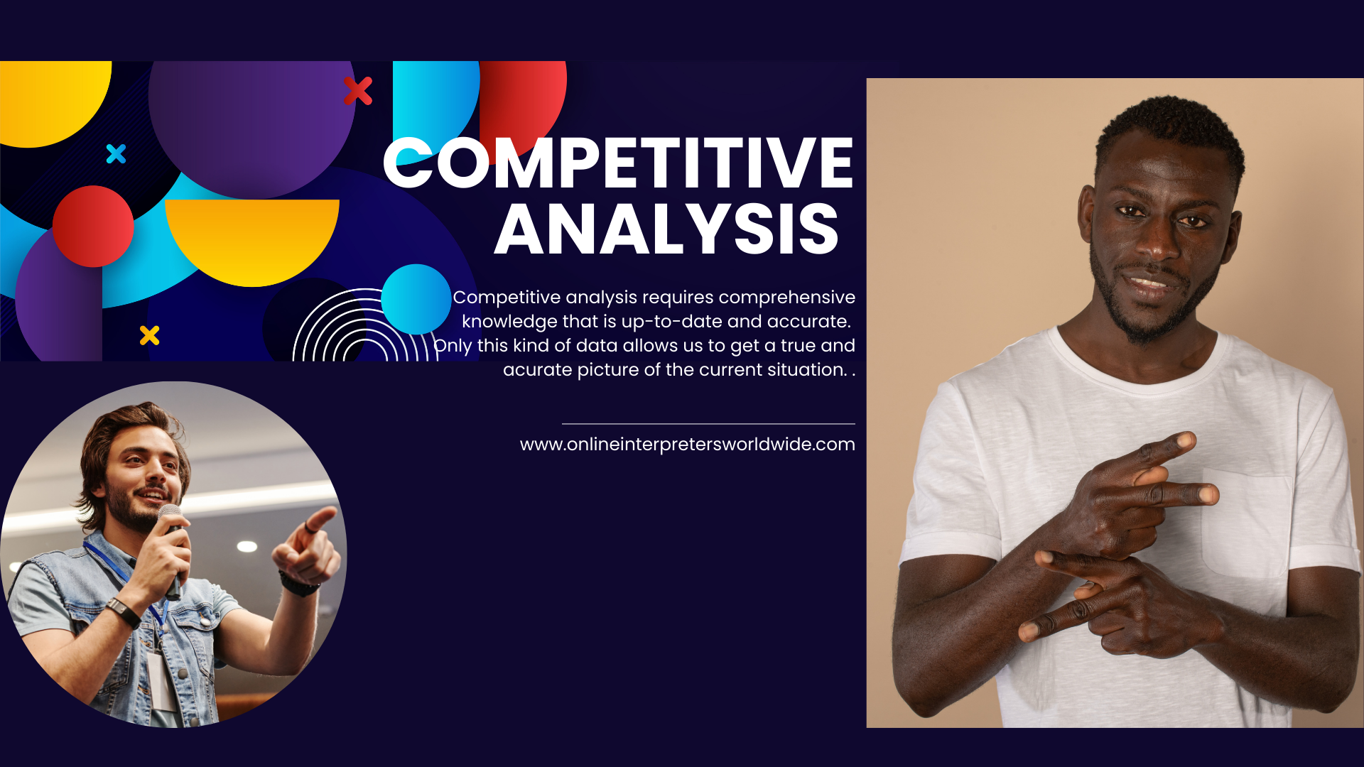 Professional Streaming with Sign Language interpretationion in Multiple Languages